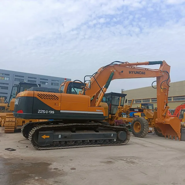 Top Factory Korea Original Machine 22 Ton Used Hyundai 225c-9s ...