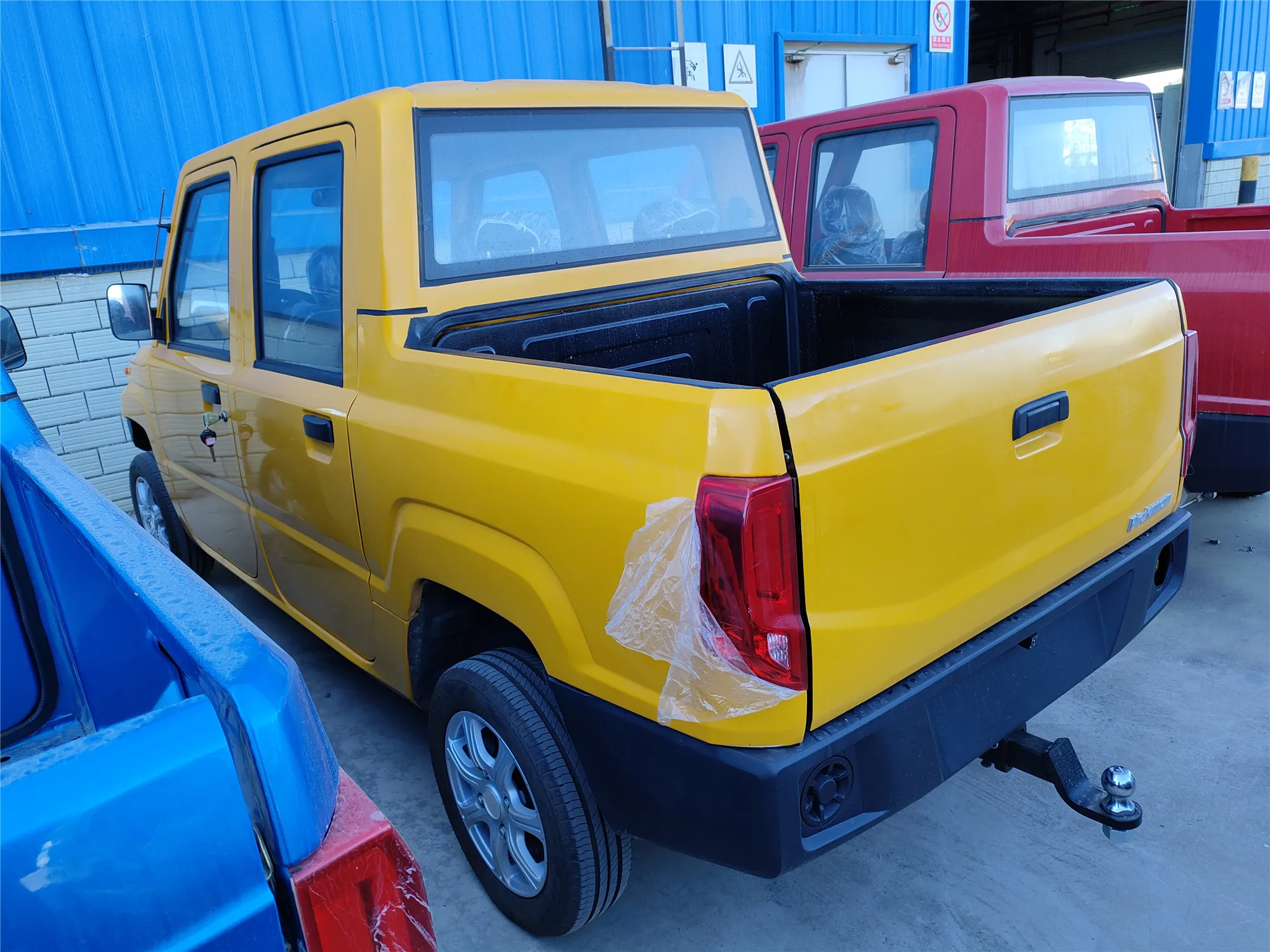 High Quality Small Electric Pickup Truck Light Duty Cargo Automatic ...