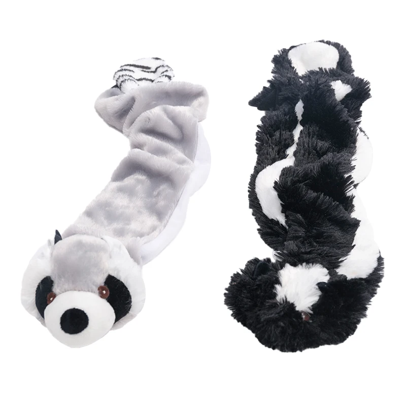 Custom Animals Interactive Ring Paper Toys Dog Red Panda Shape Chew ...