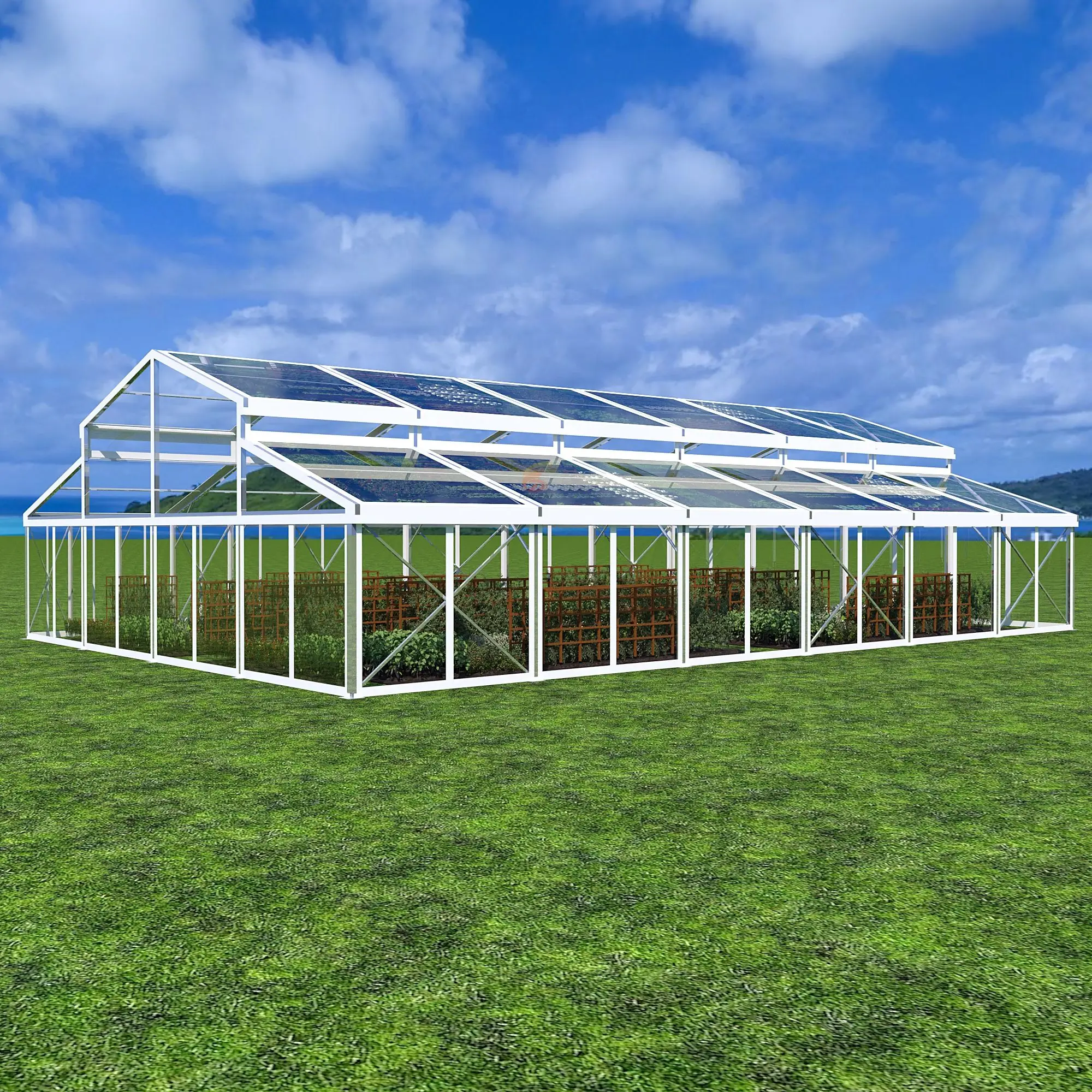 Atrium Wedding Tent - Luxury Clear Frame Wedding Structure