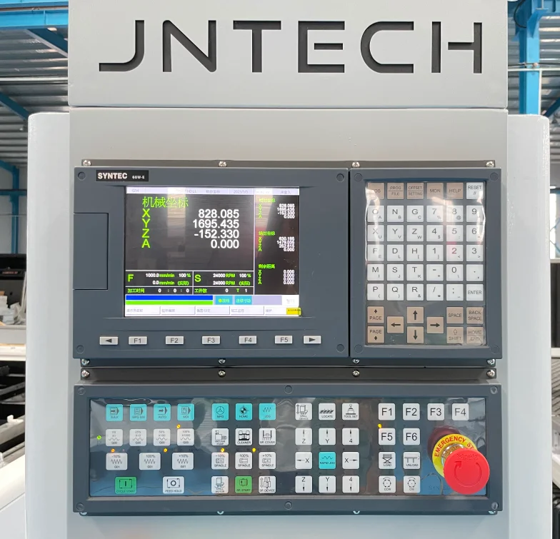 Best Desktop Aluminum Brass ATC CNC Router Machines New Condition Core ...