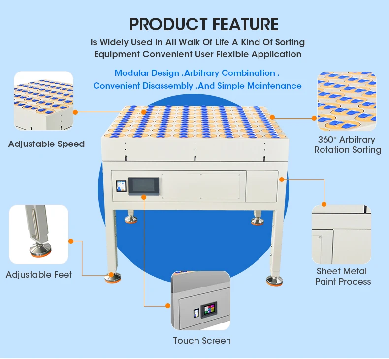 Customized Warehouse Logistic Sorter E-commerce Express Parcel Balance ...