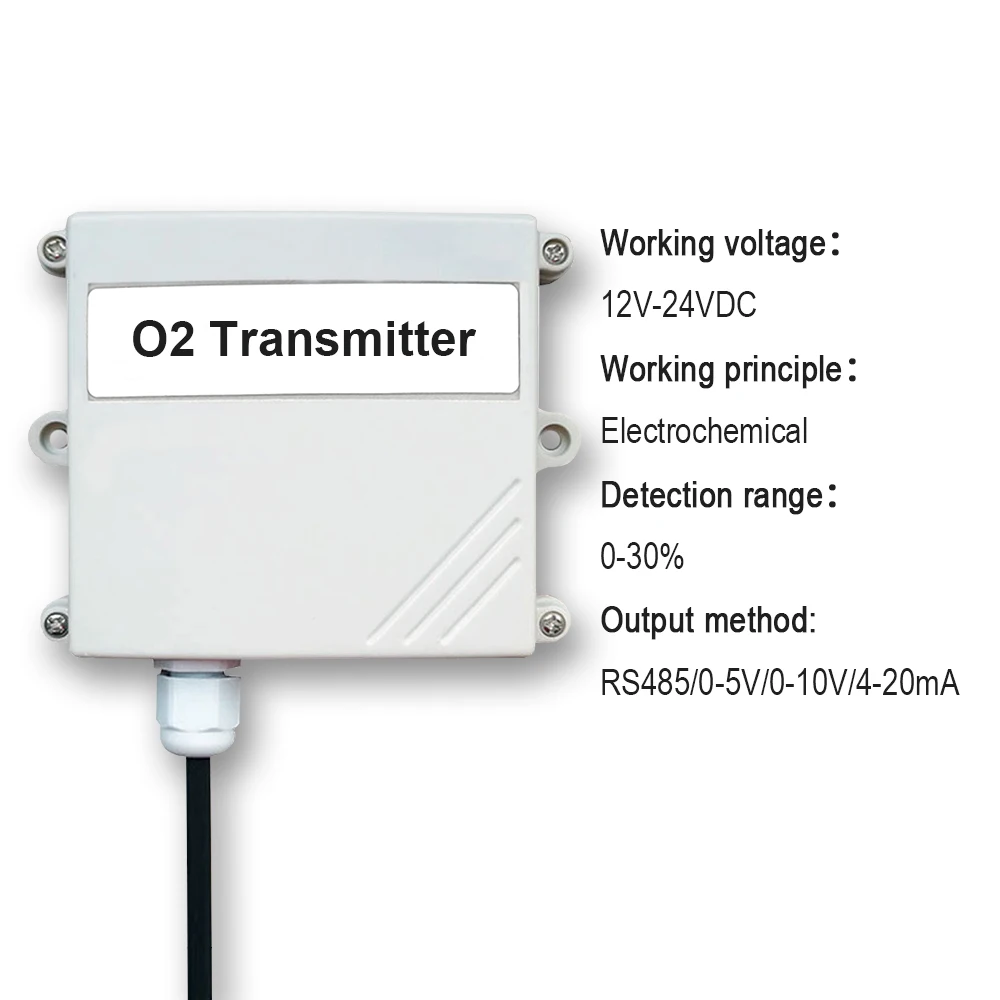 Alibaba.com: Modbus RS485 4-wire O2 gas sensor, 30% range ...