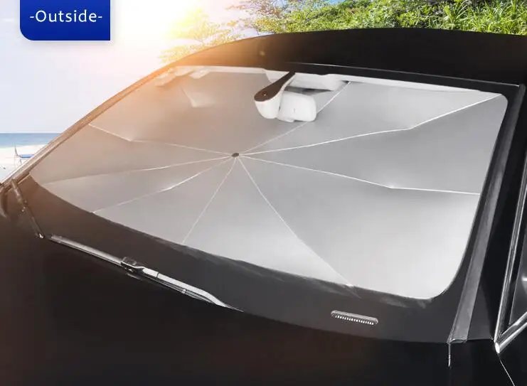 Foldable Uv Protection Car Sun Shade Umbrella For Outdoor Use | Oem/odm