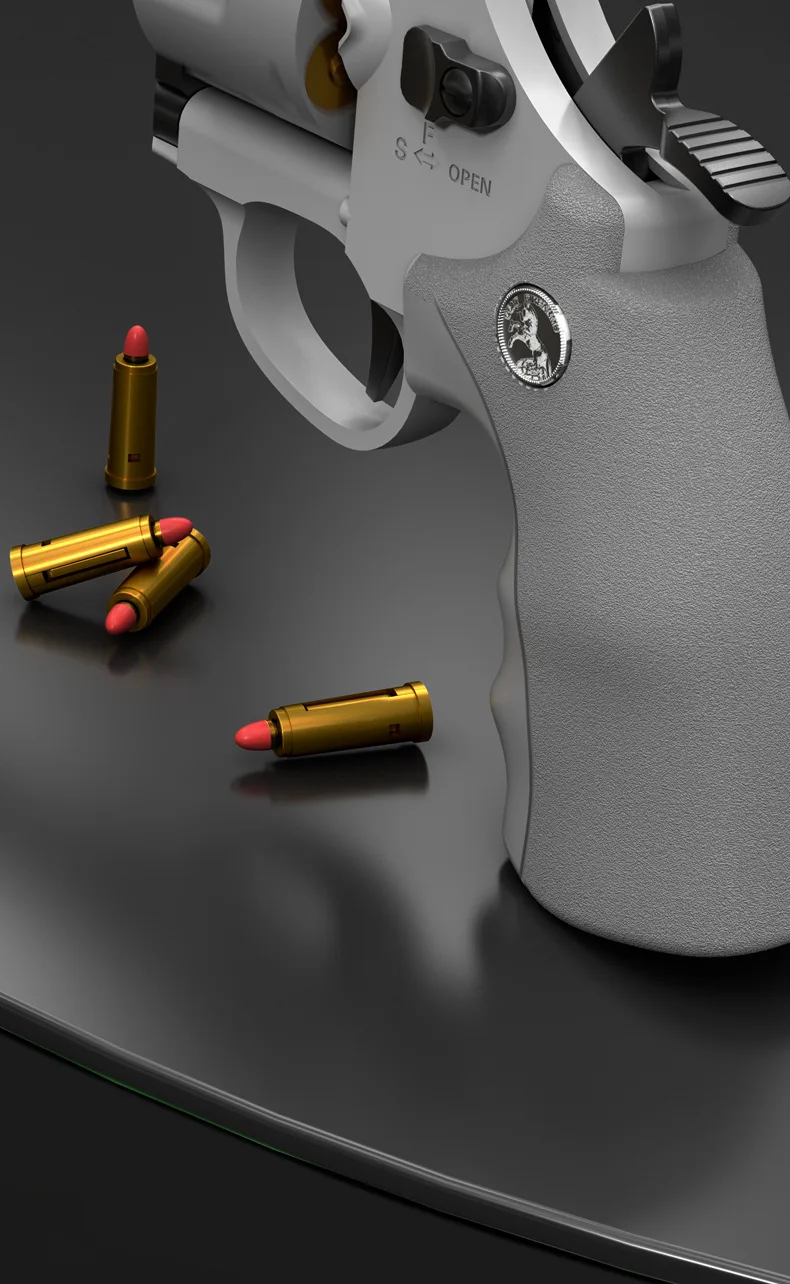 Eva Left Wheel Soft Bullet Gun Zp5 Medium Style Revolver Hand Cast Auto ...