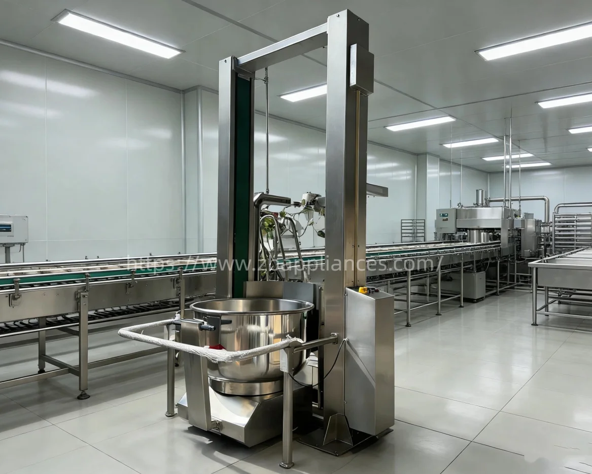 Heigt Flour Bowl Lifter and Dumper Bakery Commercial Equipment 1000kg ...