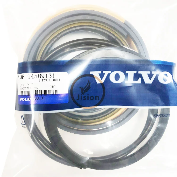 JISION Excavator Hydraulic Seal Kit - EC210B Arm Cylinder