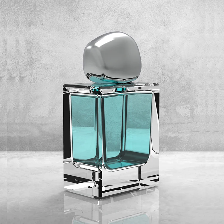 Custom Luxury Perfume Cap - Irregular Shape in Zinc Alloy