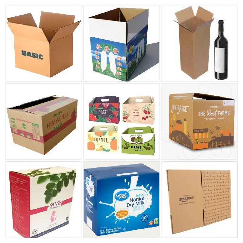 Sfg-1650b2 Food Packaging Folding And Gluing Machine For Corrugated A/b ...