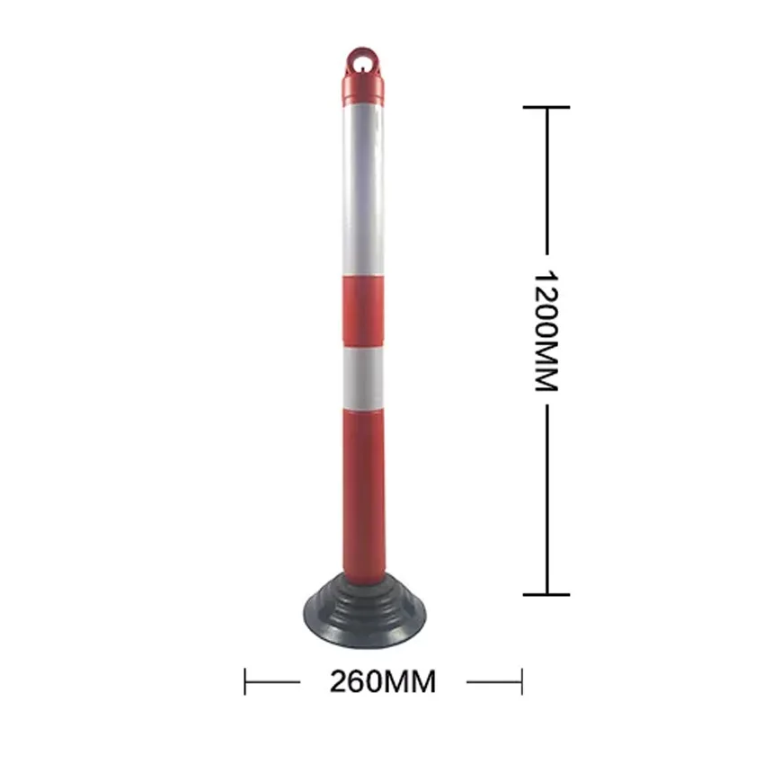 Traffic Barrier Flexible Spring Delineator Post Road Safety Barrier ...