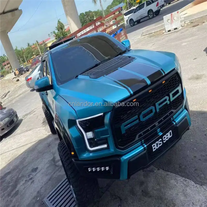 Car Body Kit For Ford Ranger T6 T7 T8 2012-2020 To Ranger Raptor T9 ...