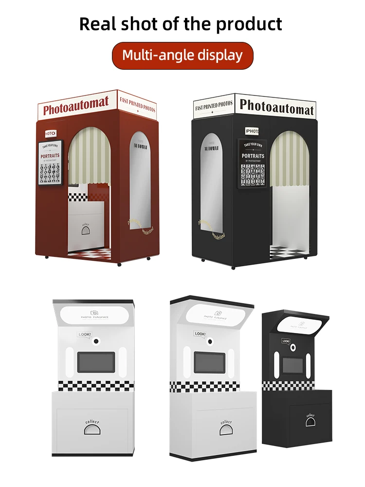 Funspace Shopping Mall Custom Good Quality Camera Photo Booth Design ...