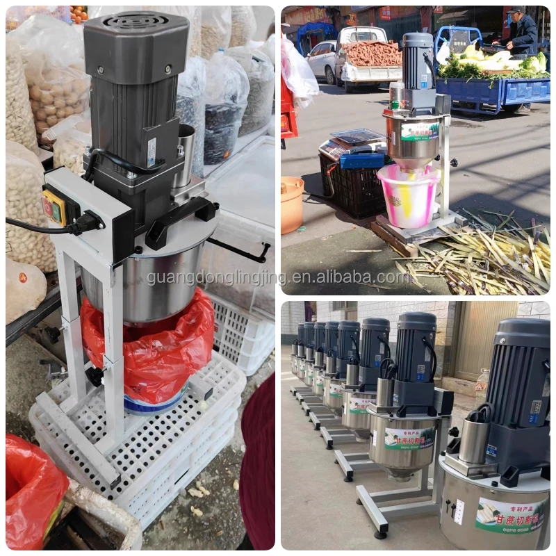 Commercial Automatic Stainless Steel Sugarcane Cutting Machine ...