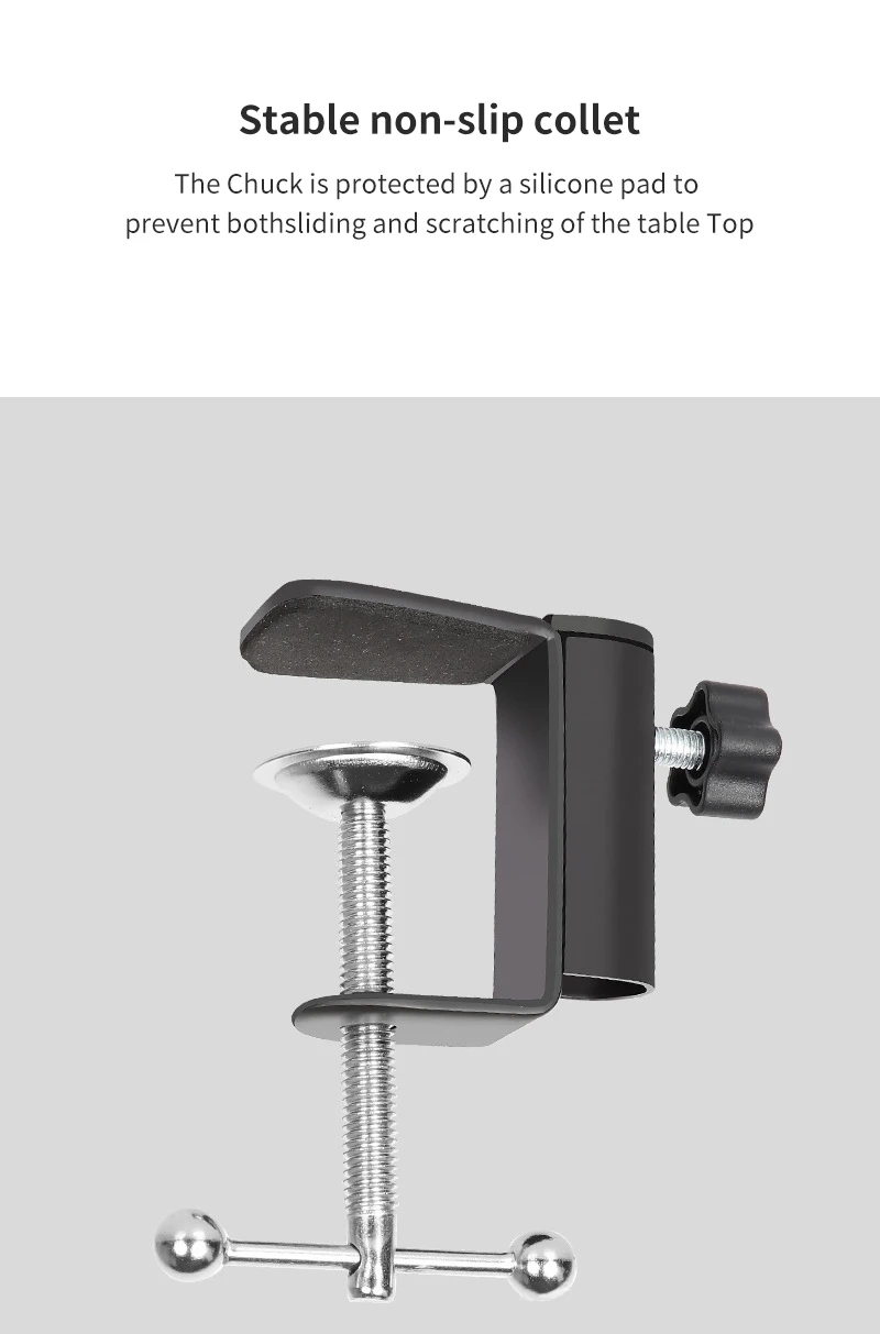 Huayi Voice Cantilever Live Broadcast Stand Metal Microphone Telescopic ...