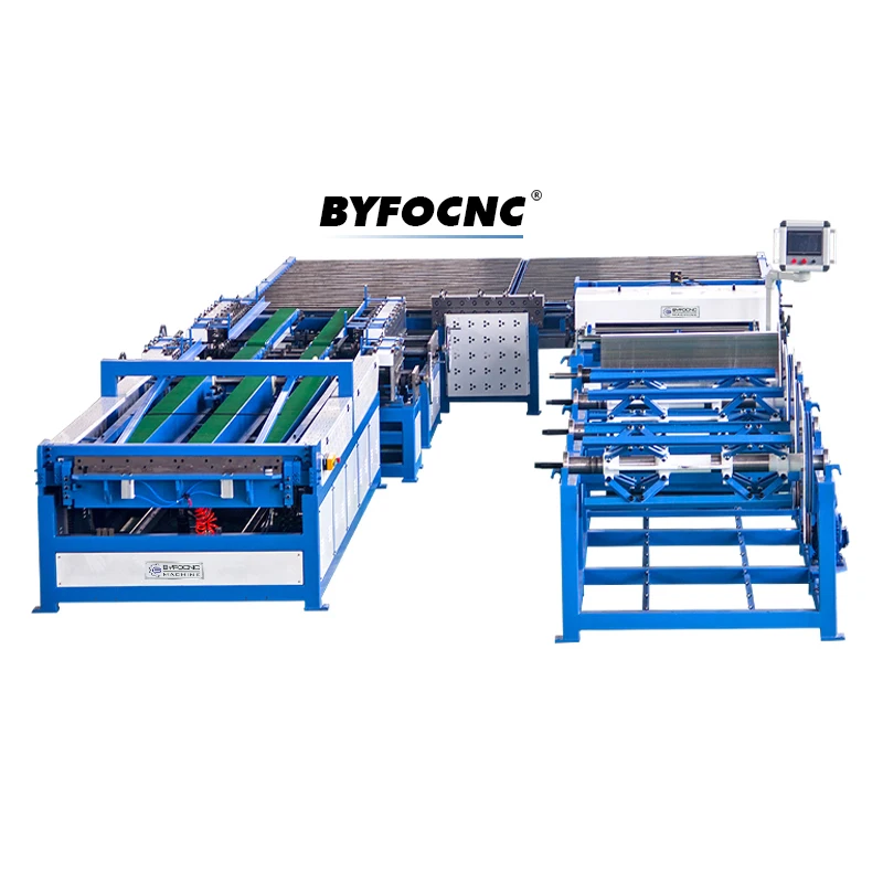 Ventilation Ducts Manufacturing U Shape Production Line Auto Duct ...