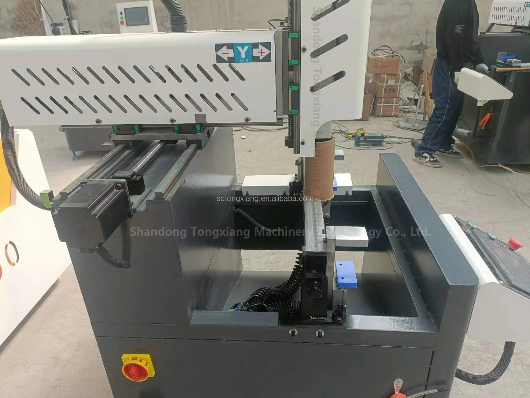 Aluminum Profile Cnc Drilling And Milling Machine Window Drilling And ...