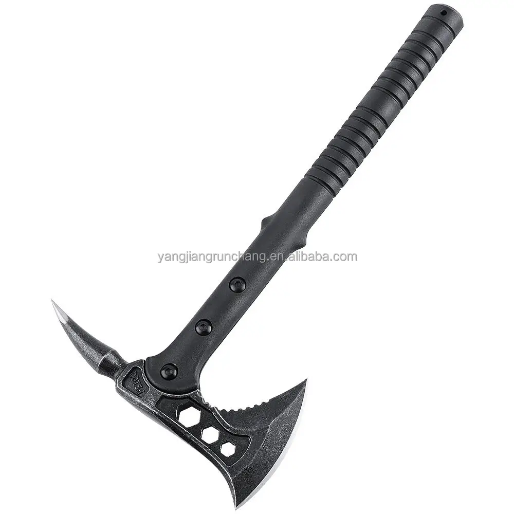 Tactical Tomahawk with Spike Nylon Fiber Handle Outdoor Survival ...