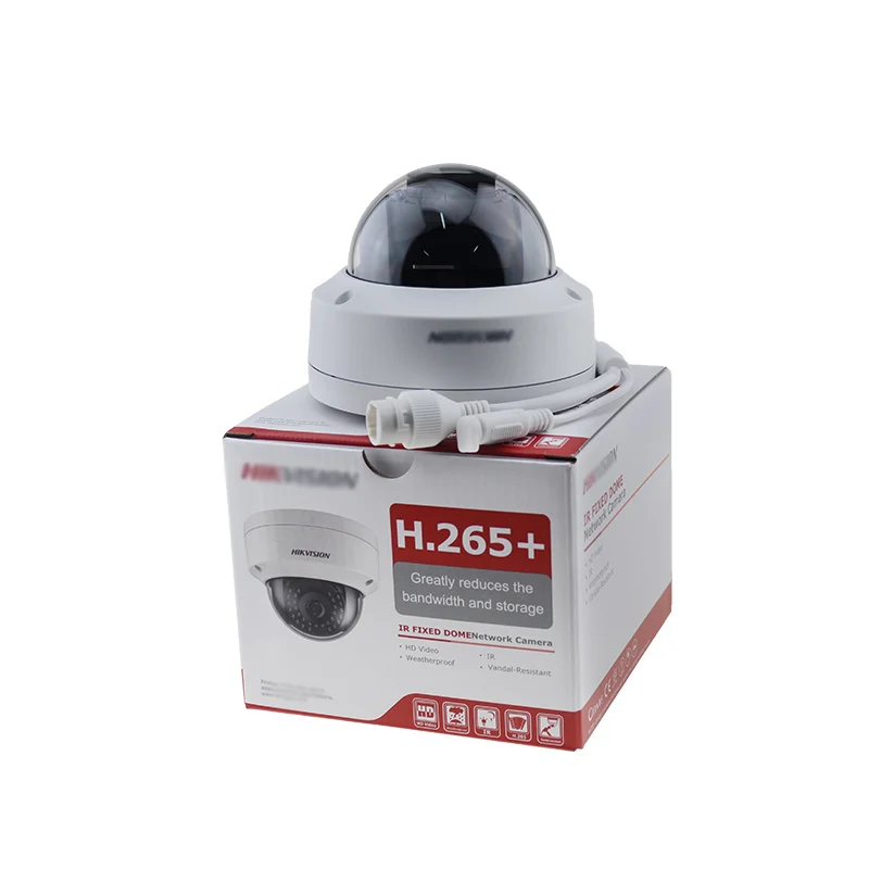 Hik Original English Version Outdoor Night Vision Dome Cctv 8mp Ip Poe ...