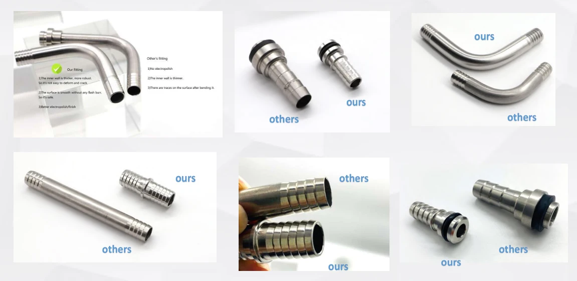 Stainless Steel 304 Barbed Tee To Npt Thread - Buy Brewing Barbed Tee ...