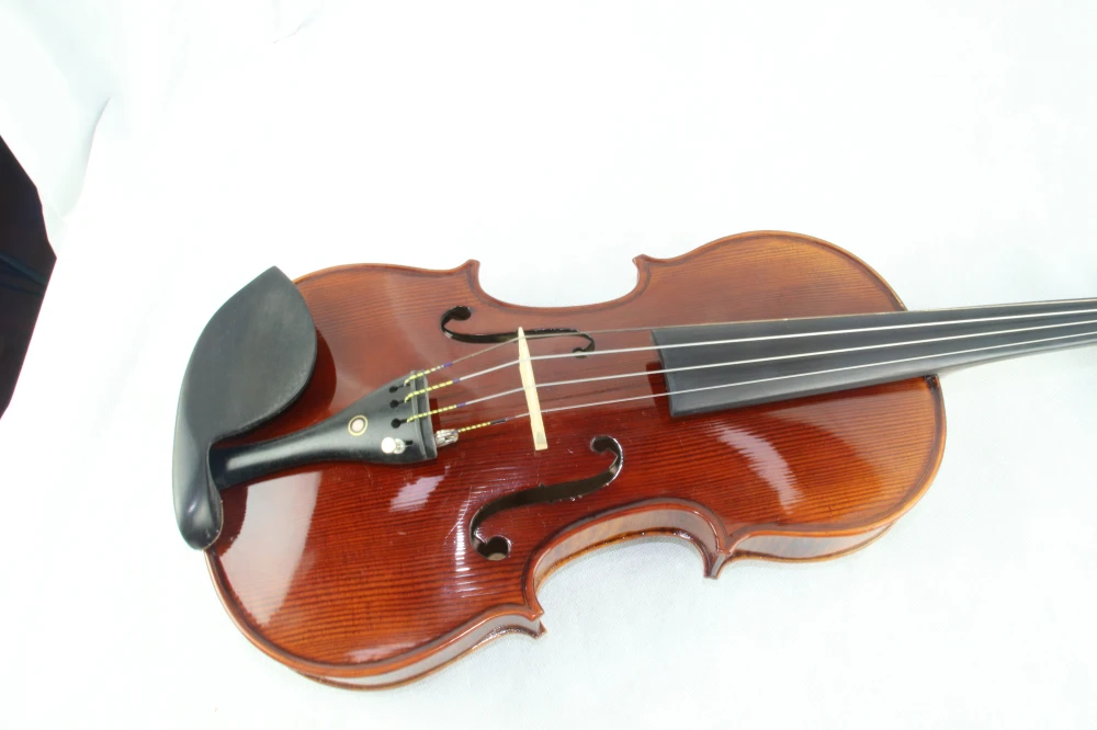 Handmade Flame Strings Musical Instruments Student Solid Violin Vl-006a ...