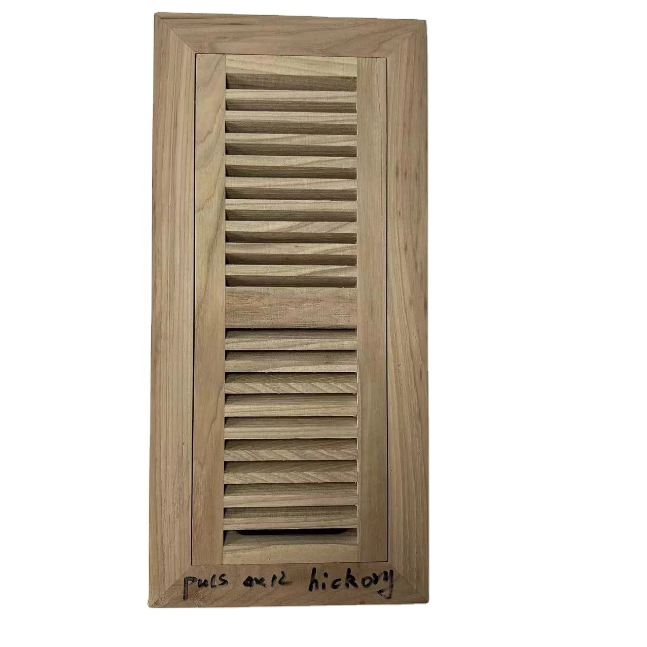 North American Style 4x12 Wooden air Vents/Hickory Floor Registers ...