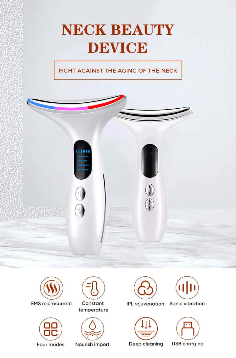 2024 Trend Home Use Led Face Llift Blue Light Electric Skin Care Beauty ...