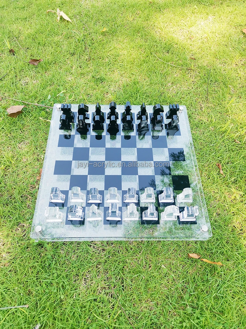 JAYI Custom Luxury Acrylic Chess Board Games Set