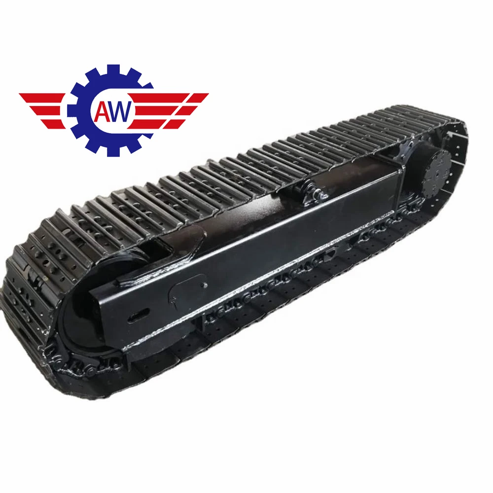 Hydraulic track undercarriage track wheel assembly 0.5t-30t self ...