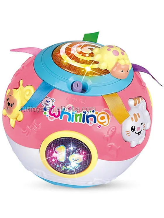 Early Education Electronic Light English Musical Whirling Move And ...