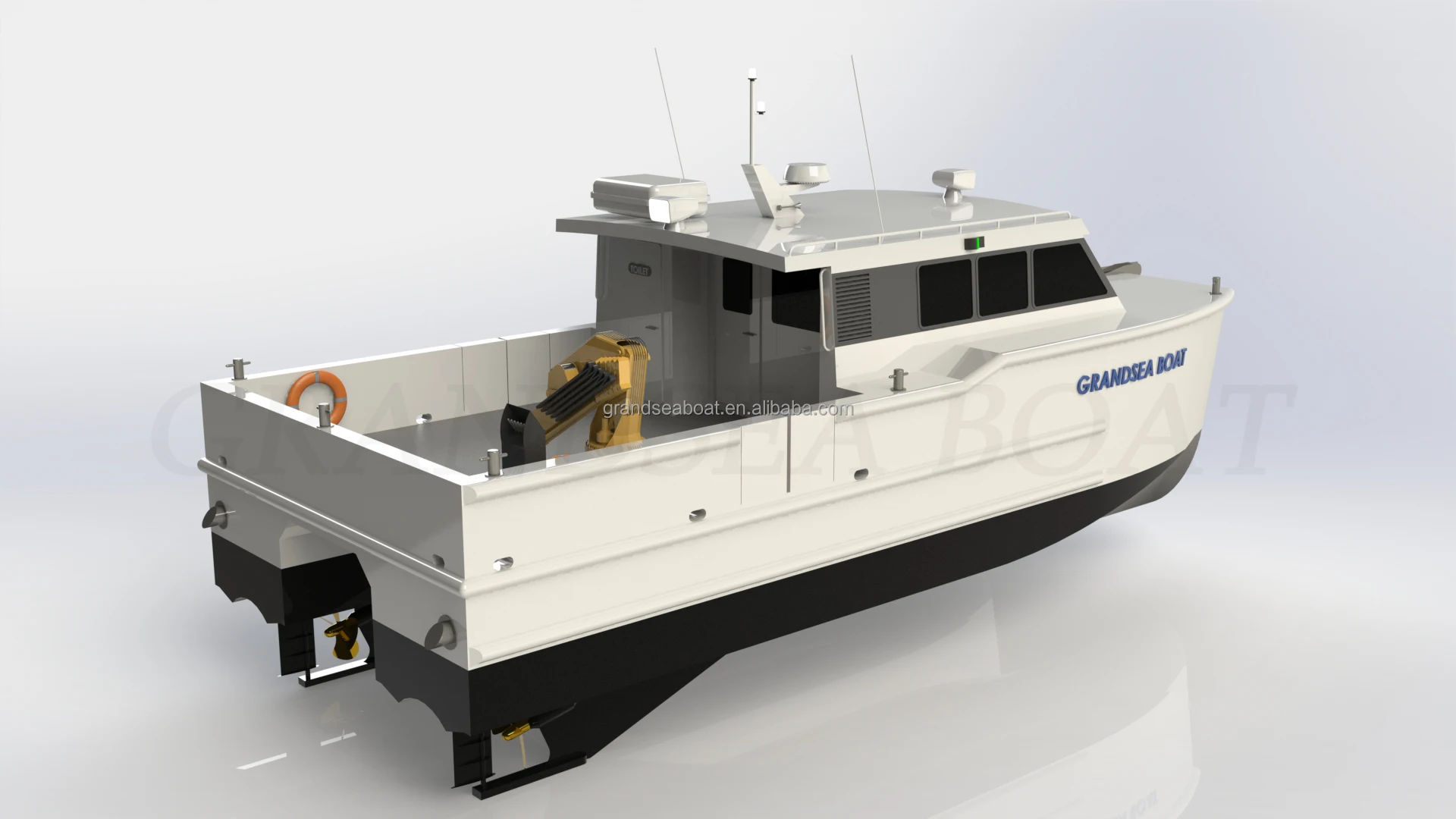 12m Aluminum Catamaran Work Boat For Sale - Buy Aluminum Work Boat ...