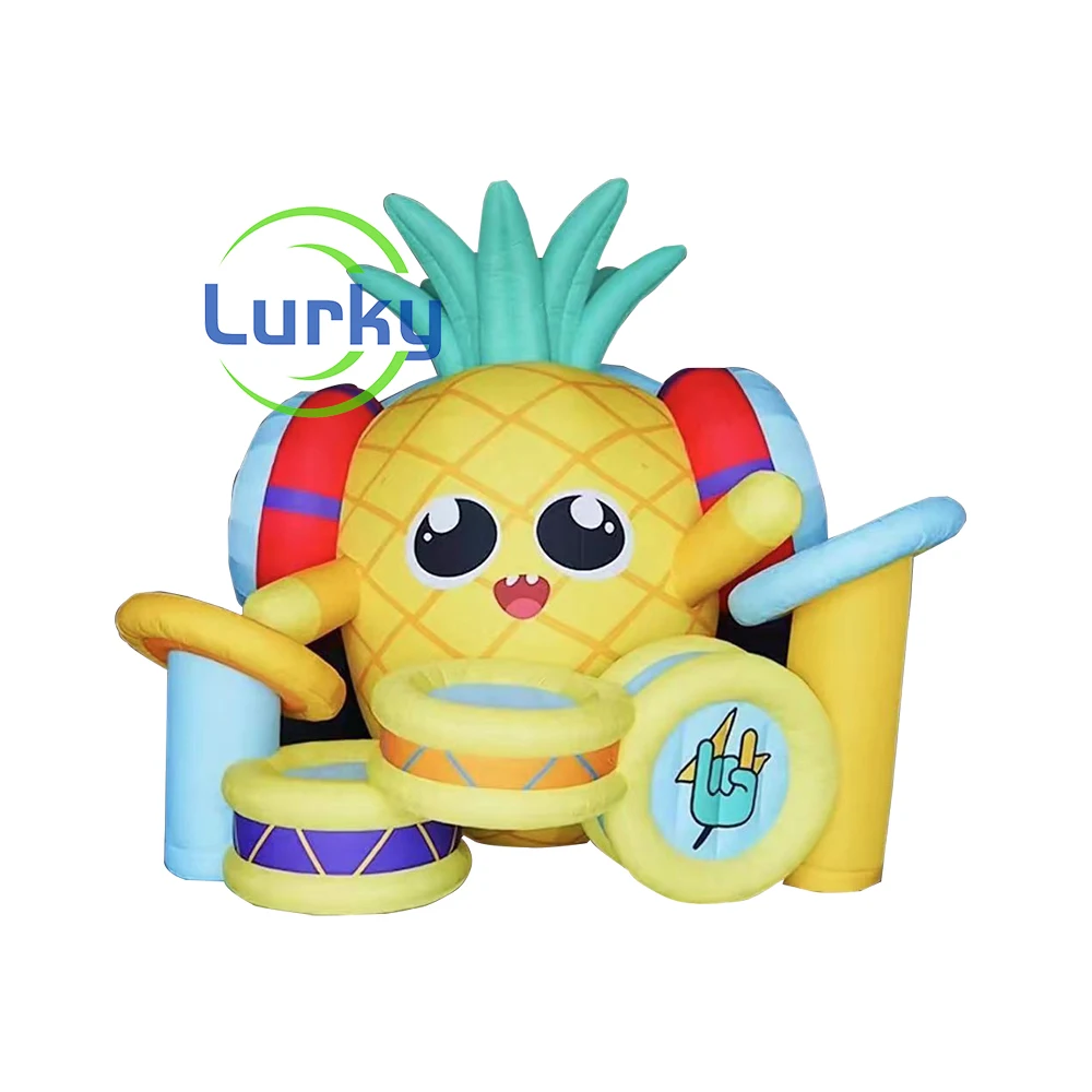 Large Fruits Model Inflatable Pineapple Inflatable Cartoon Pineapple ...