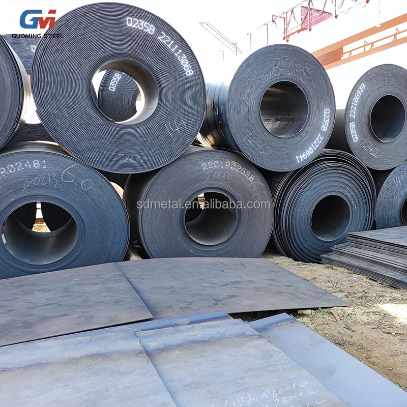 Factory Price Q195 Sae1006 Jis G3131 275jr S235jr A36 Thermo Mechanical Hot Rolled Steel Coil ...