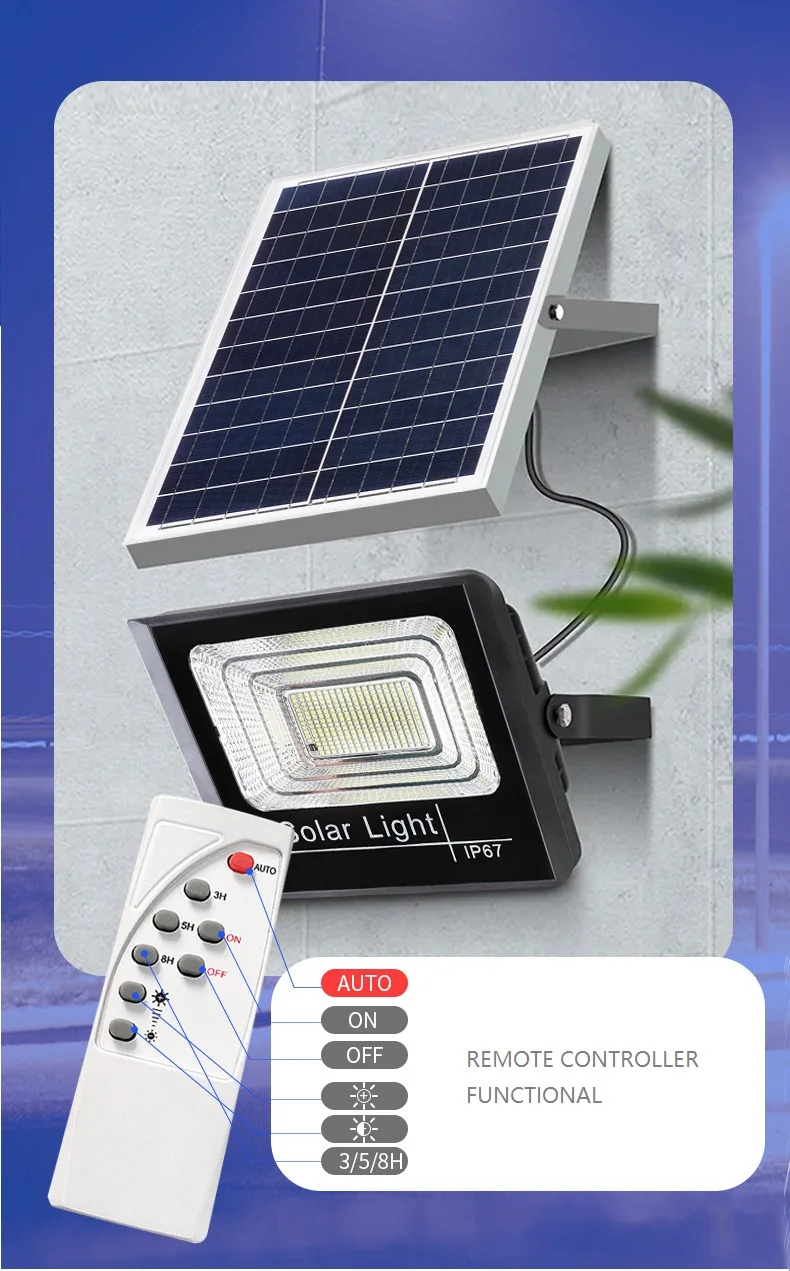 High Lumen Solar Flood Lights - Durable Outdoor Lighting