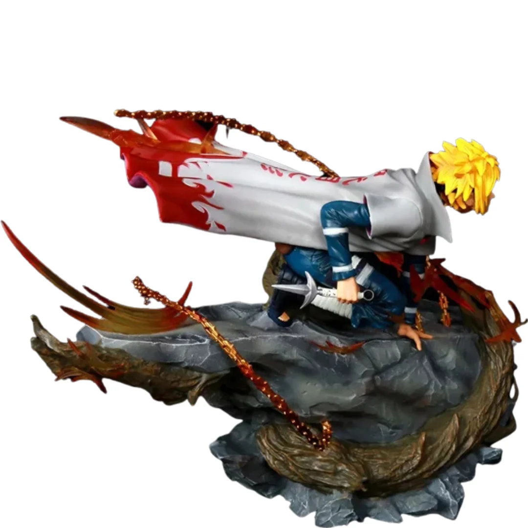 24cm 9.45inches Narutos Namikaze Minato Anime Pvc Collection High ...