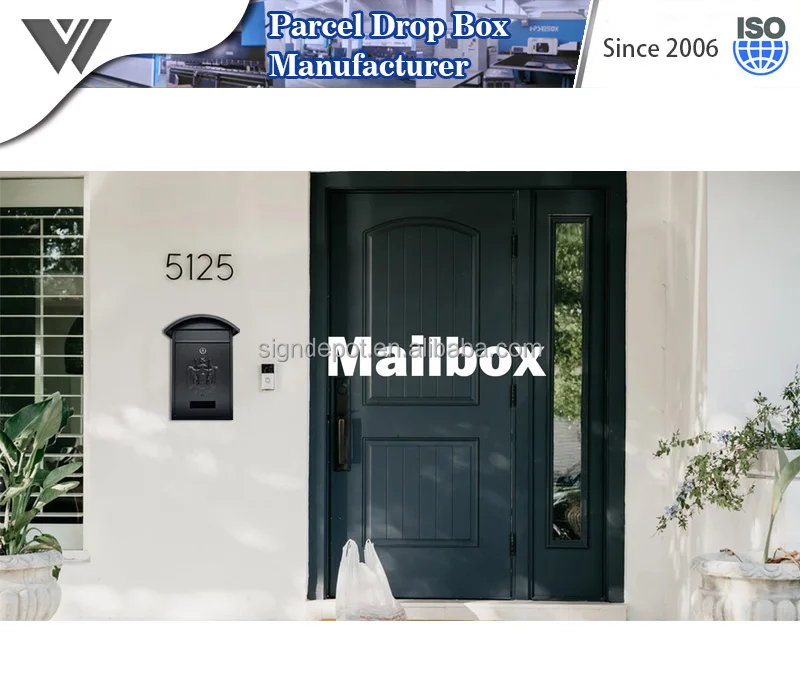 Outdoor Parcel Delivery Drop Box - High Security & Quality