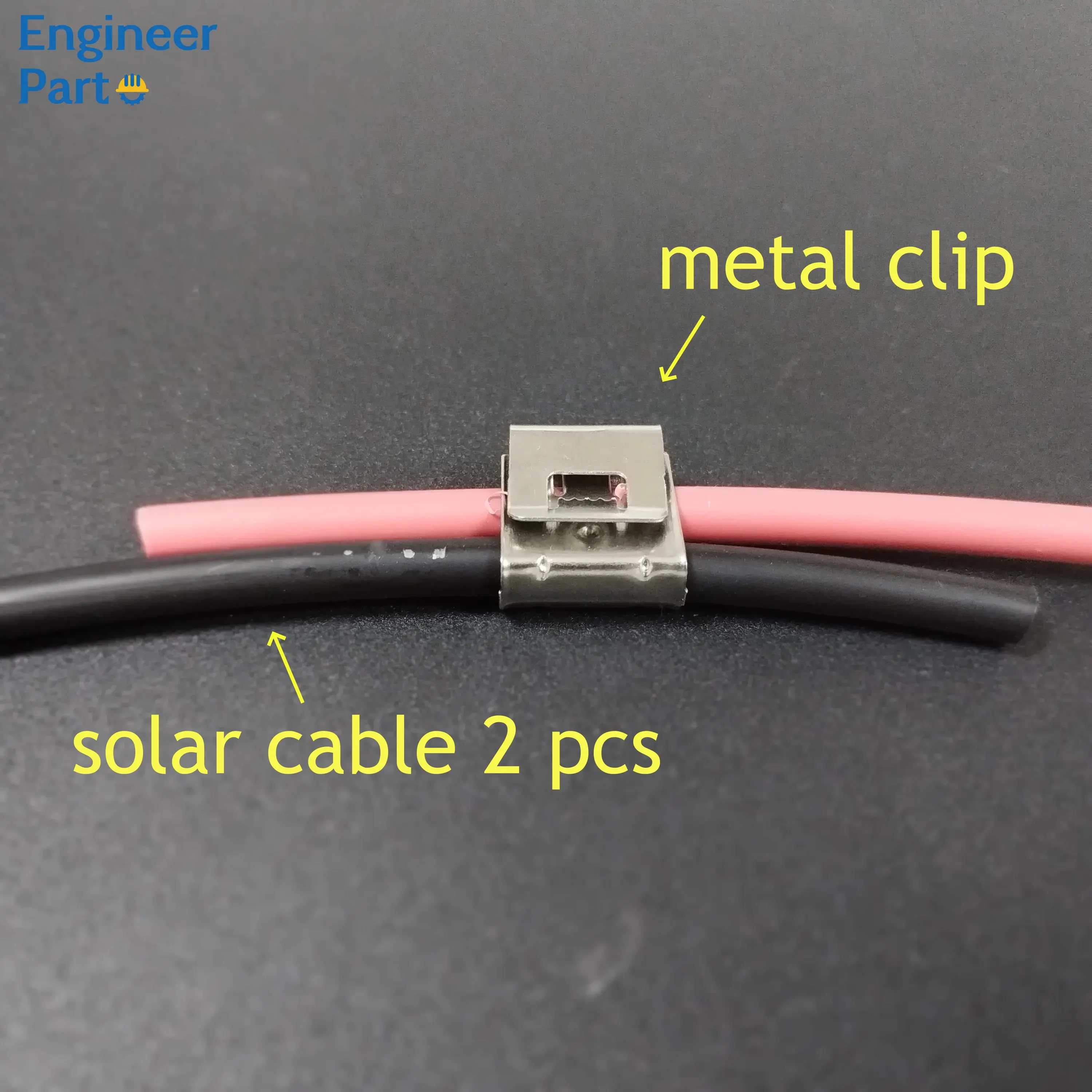 Stainless Steel Solar Battery Cable Clips for Commercial Solar Projects ...