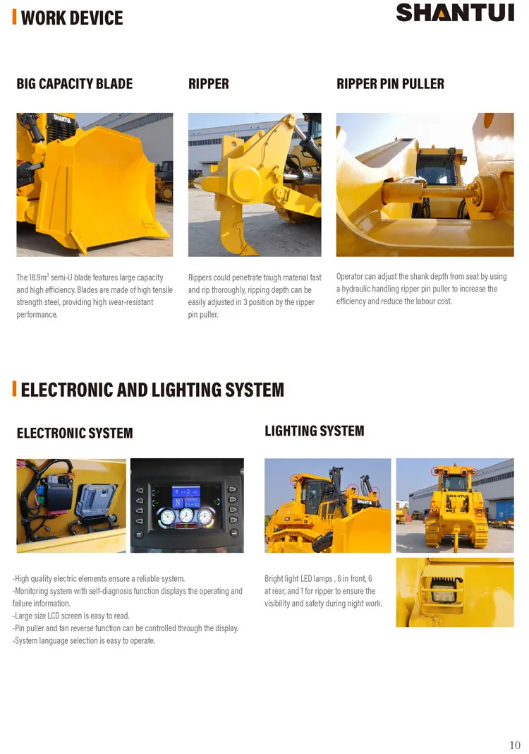 Shantui Dh17 Bulldozer Full Hydraulic 170hp 20 Ton Bulldozer Earth ...