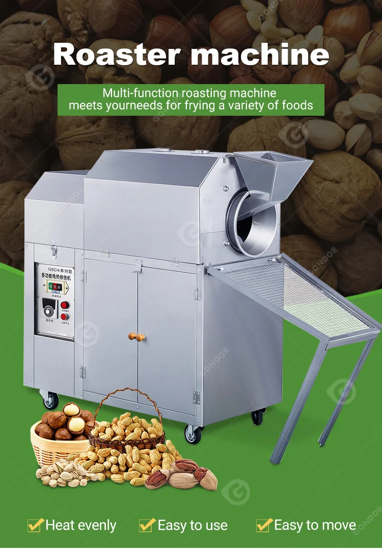 Industrial Electromagnetic Cacao Bean Sesame Cocoa Cashew Peanut Nut ...