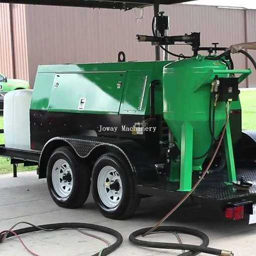 Auto Mobile Dustless Blaster Water Wet Sand Blasting Equipment For ...