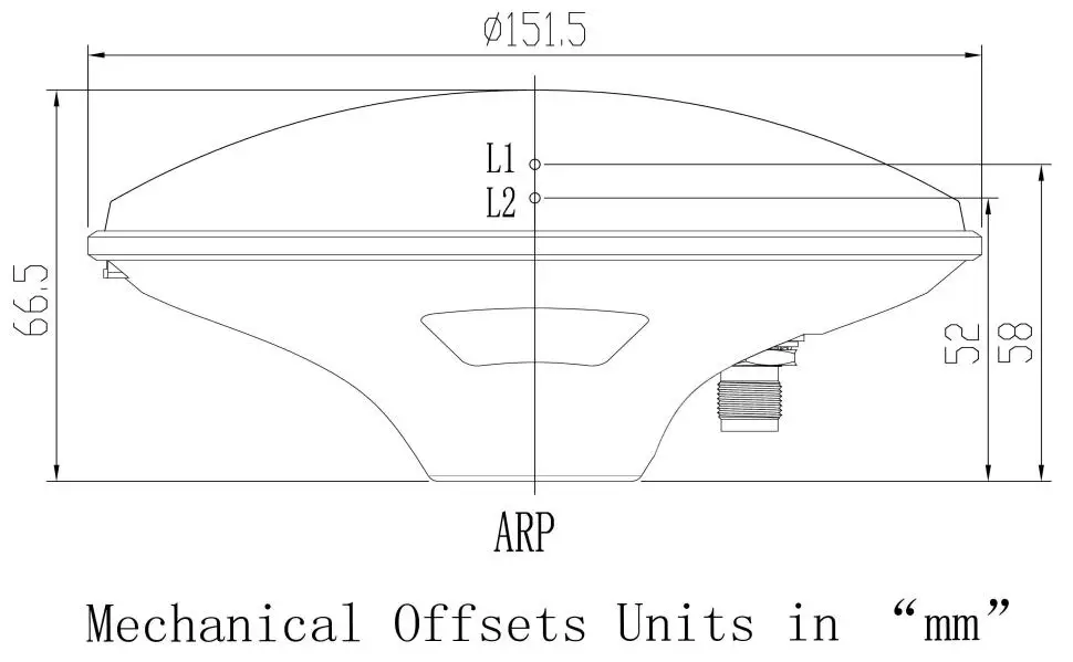 Gnss Gps Surveying Antenna Glonass Compass Galileo Antenna High Gain ...