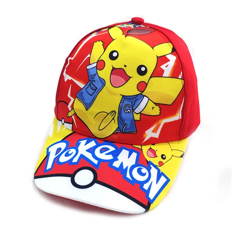 Factory Price Cartoon Anime Pikachu Baseball Cap for Boys Gifts Cool ...