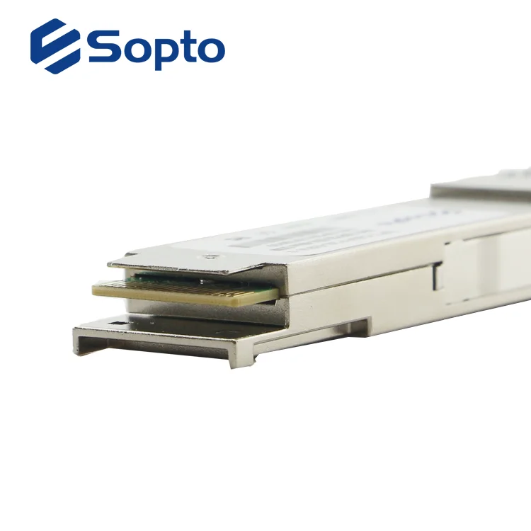 Sopto 100G QSFP28 ER4 WDM Transceiver Module, 40km Duplex LC Connector ...