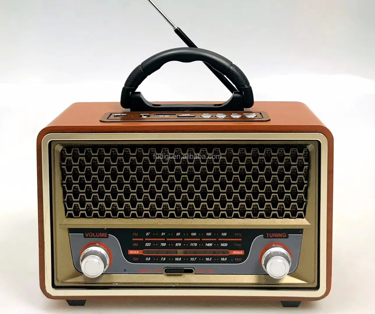 MEIER M-157BT - Vintage Radio with Modern Rechargeable Battery