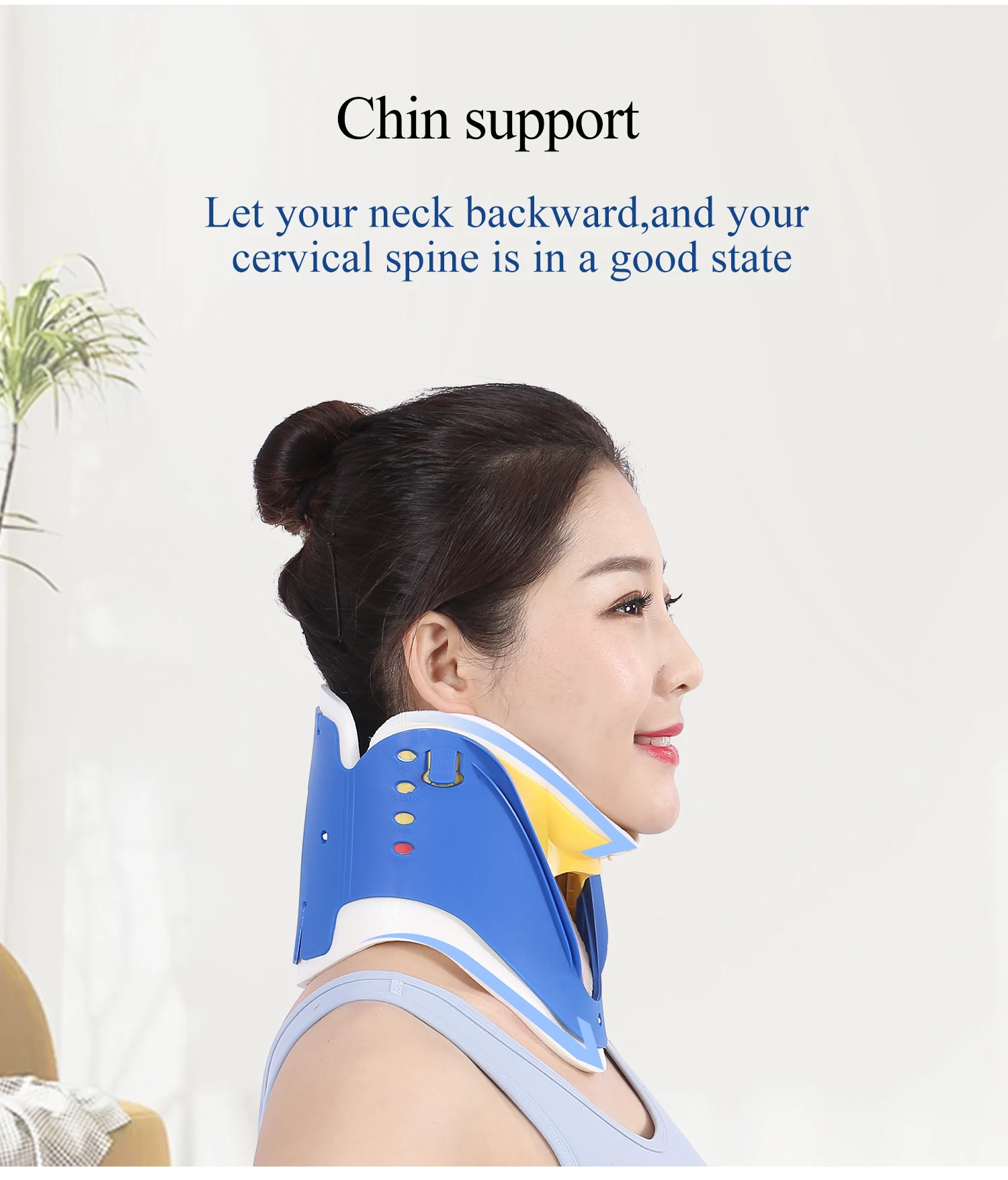 Medical Emergency Cervical Collar Hard Neck Brace Support Soft Neck ...
