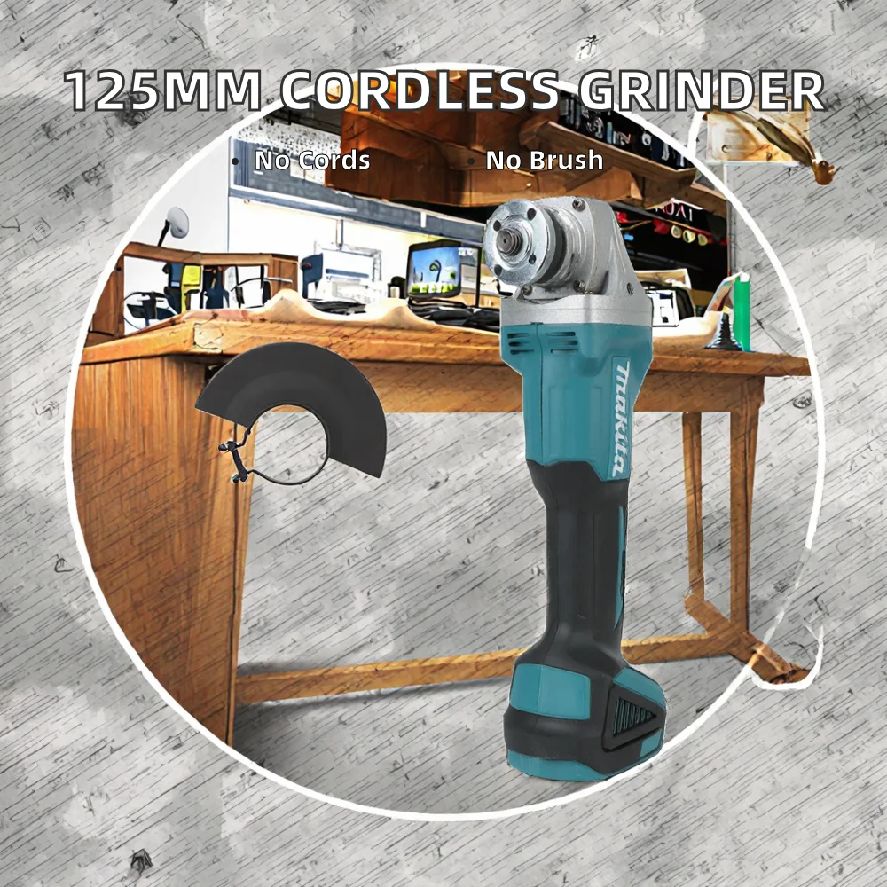 18V 125mm Mini Battery-Powered Brushless Lithium Electric Polishing ...