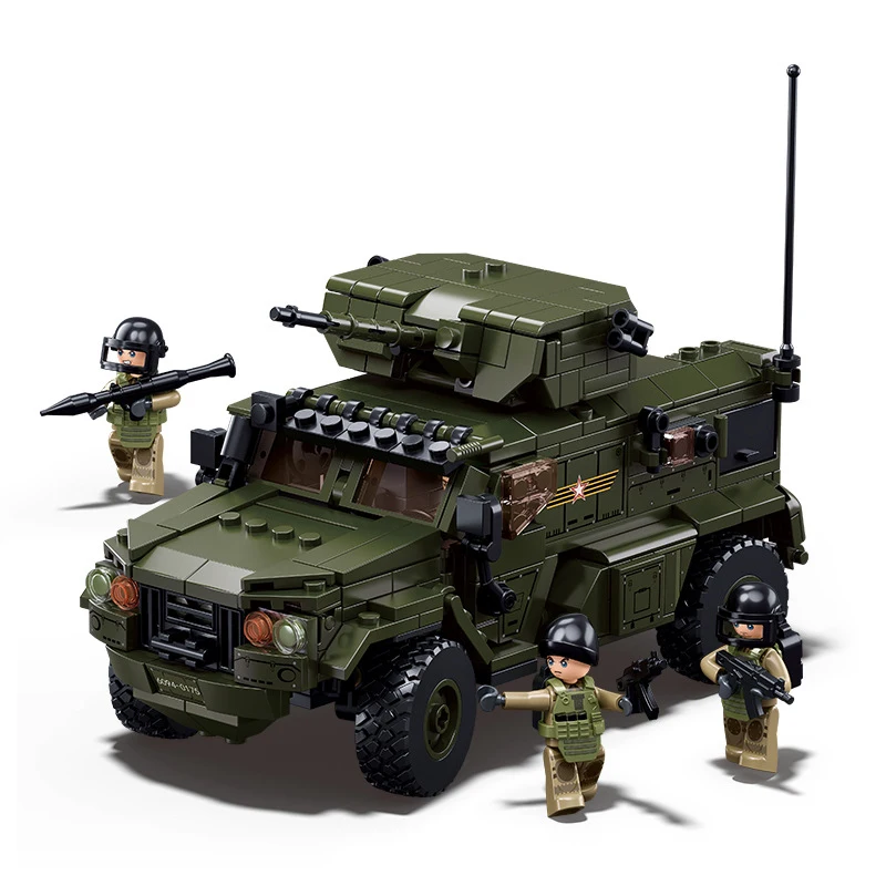 Sluban Typhoon Vdvs Armored Assault Vehicle Model Building Blocks Kit ...