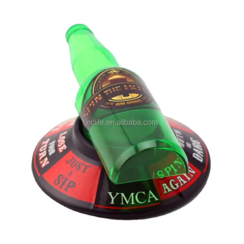Hot Selling Unisex Adult Party Roulette Game Set Plastic Beer Bottle ...