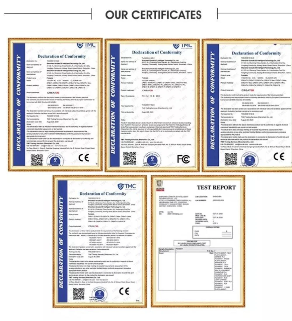 CREAT3D PLA+ 3D Printer Filament - Durable & Environmentally Friendly