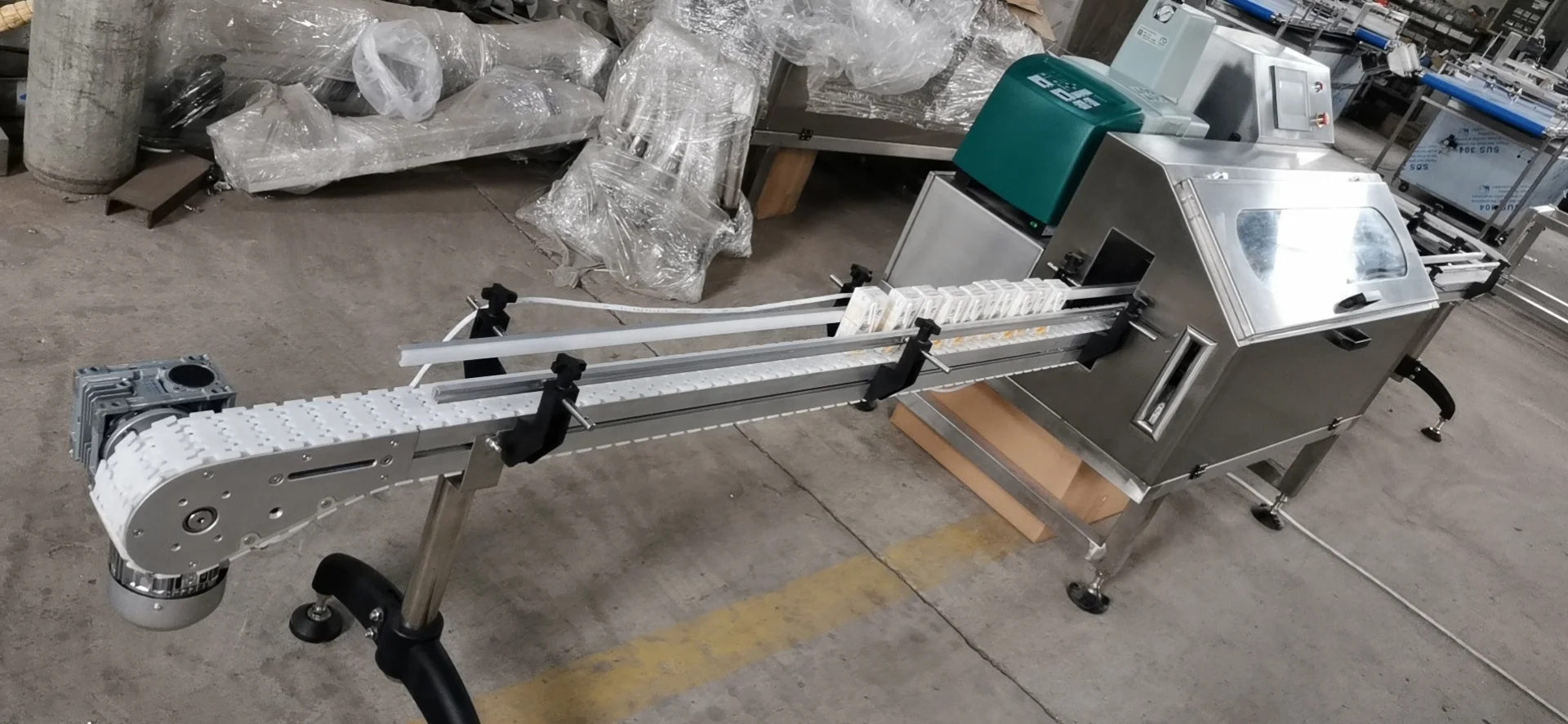 New Condition Plastic Straw Mounting Machine Drink Straw Sticking ...