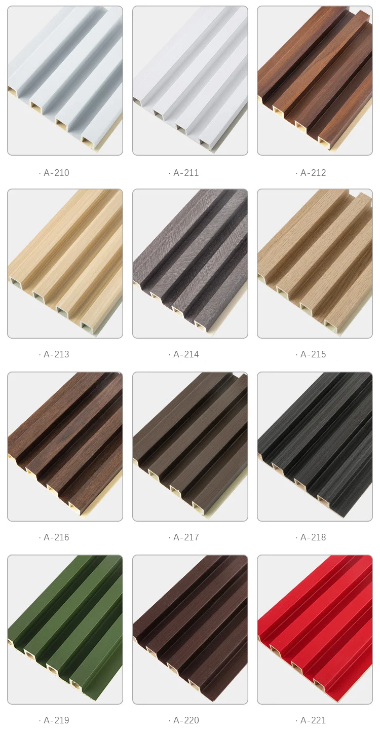 Interior Composite Wood Wpc Wall Panel for Wall and Ceiling Decoration ...